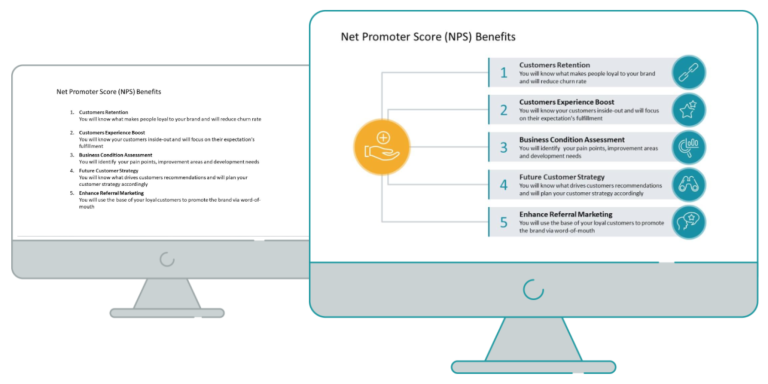 Presenting the List of NPS Benefits with a Creative Infographic